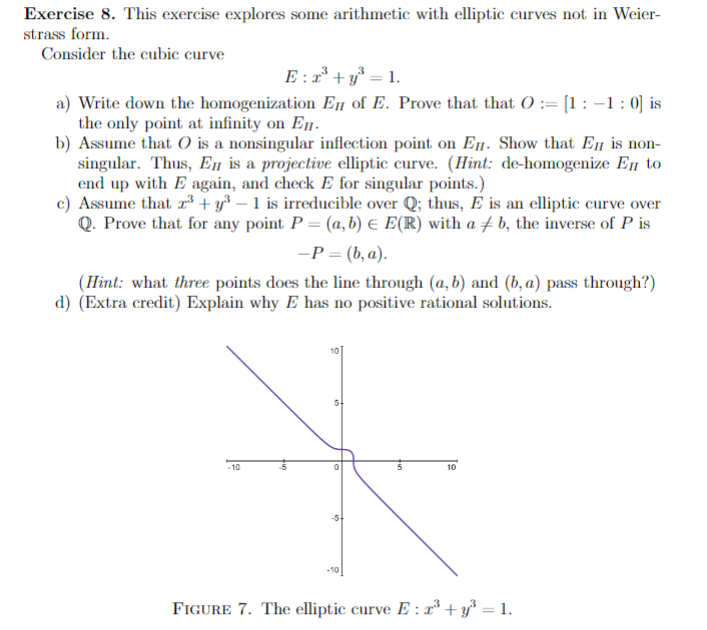 Solved Exercise 8. ﻿This exercise explores some arithmetic | Chegg.com