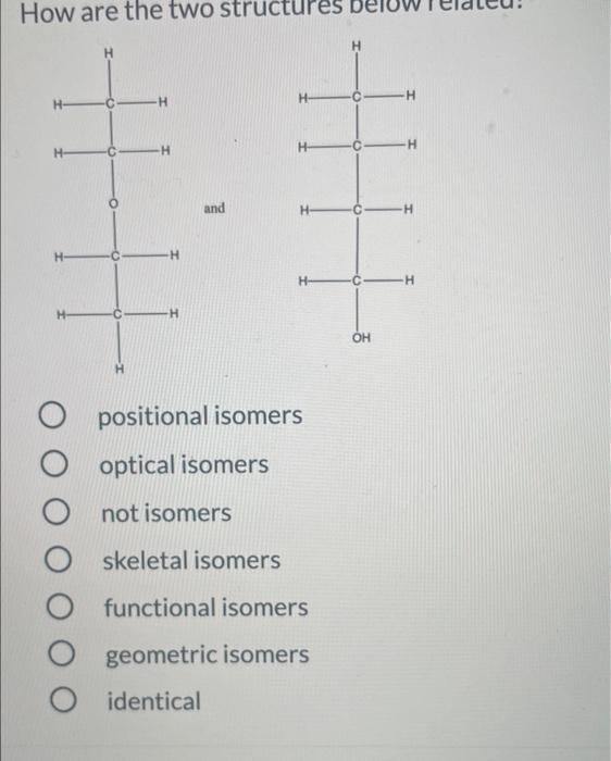 Solved How are the two structures below related? Br Br CH3 ☺ | Chegg.com