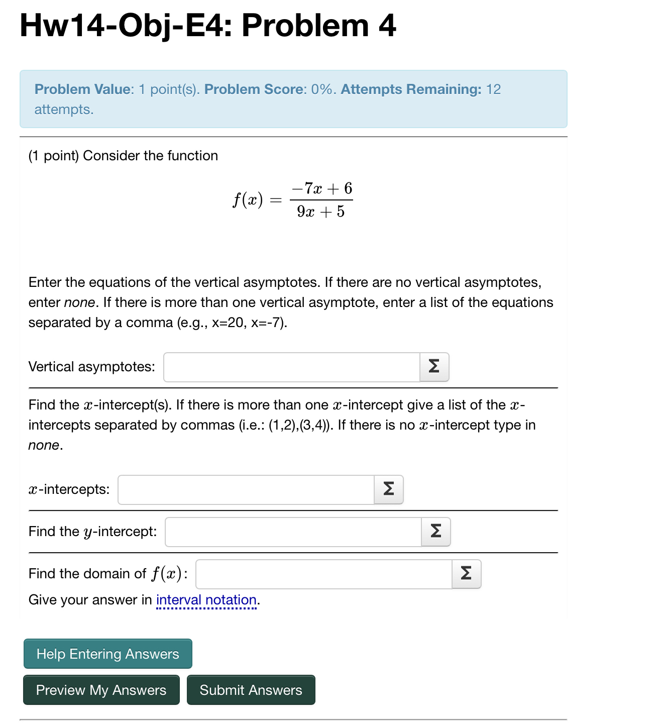 Solved Hw14-Obj-E4: Problem 4Problem Value: 1 point(s). | Chegg.com Solved Hw14-Obj-E4: Problem 4Problem Value: 1 point(s). | Chegg.com