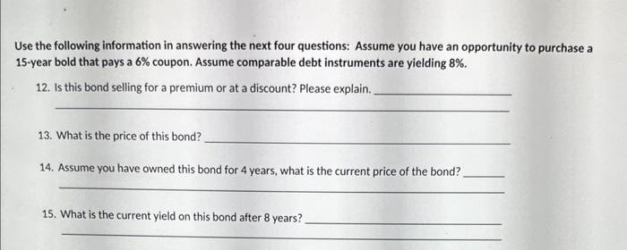 Solved Use the following information in answering the next | Chegg.com