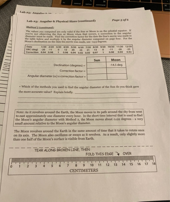 contre at Lab #5: Angular Lab #5: Angular & Physical | Chegg.com