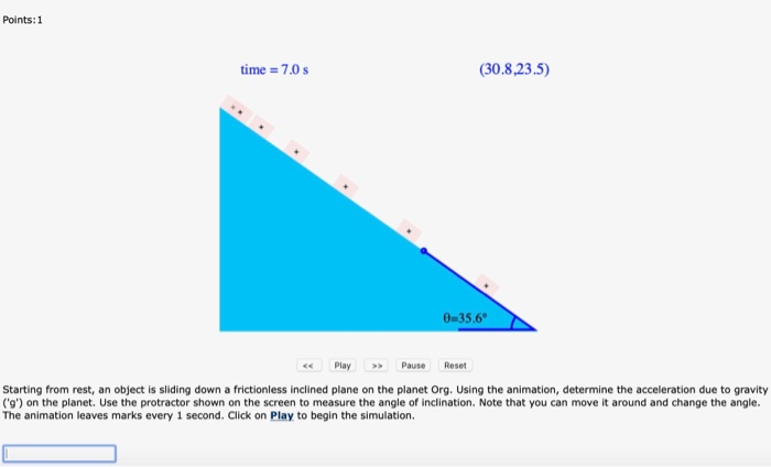 Solved second 0: (0,29.7)second 1: (0.8, 28.9)second 2: | Chegg.com