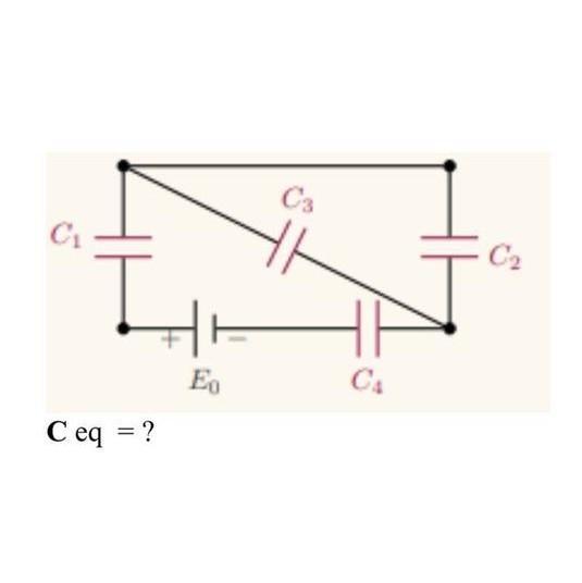 Solved C₁ Ceq = ? F Eo C3 C₁ C₂ | Chegg.com