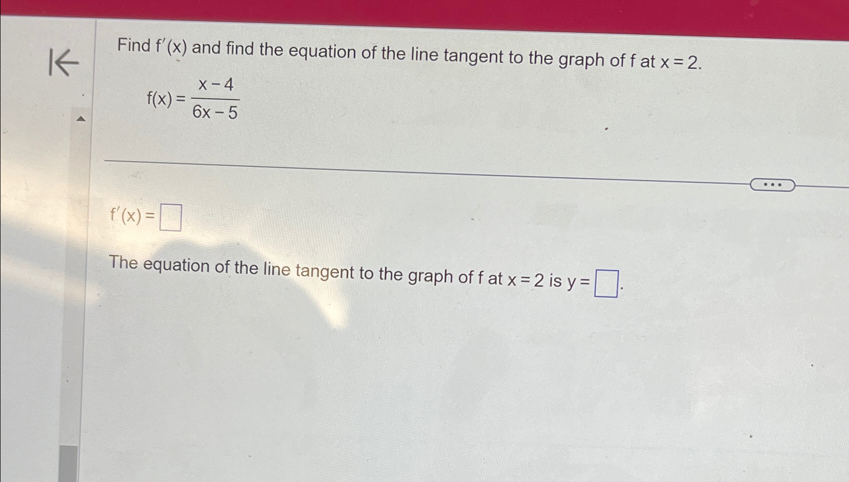 Solved Find f'(x) ﻿and find the equation of the line tangent | Chegg.com
