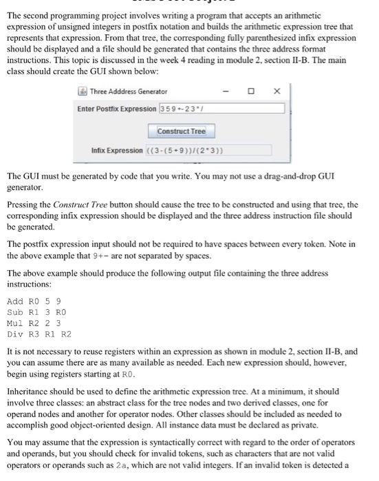 Solved RuntimeException should be thrown and caught by the | Chegg.com