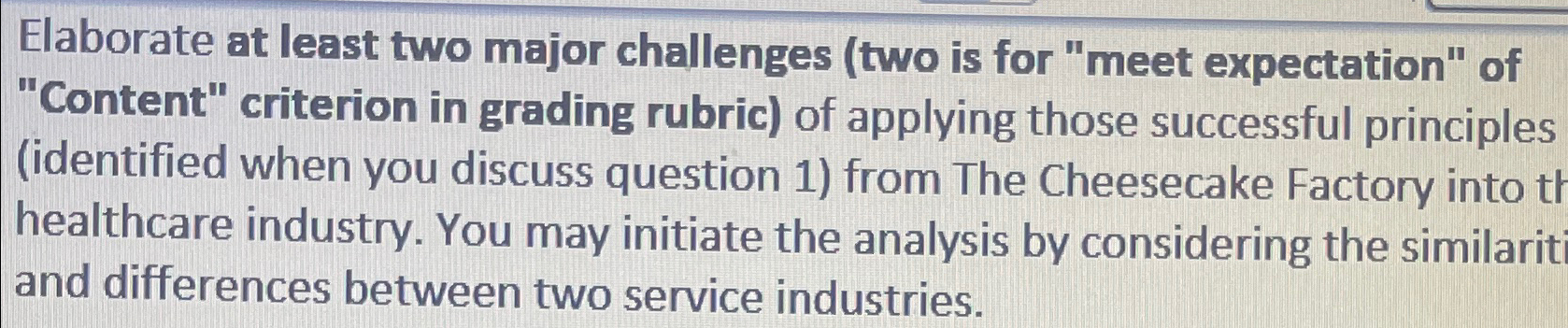 Solved Elaborate at least two major challenges (two is for | Chegg.com