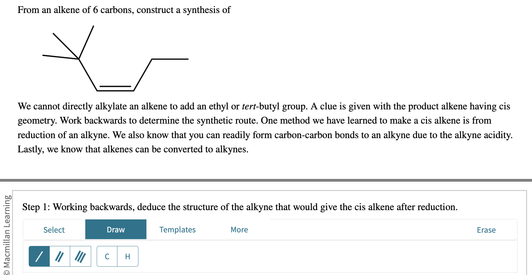 Solved Step 1: Working backwards, deduce the structure of | Chegg.com