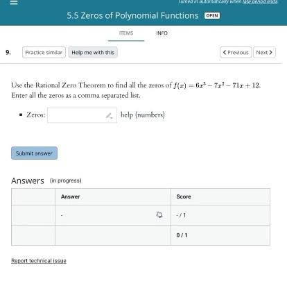 Solved Use che Racional Zero Theorem to find all the zeros | Chegg.com
