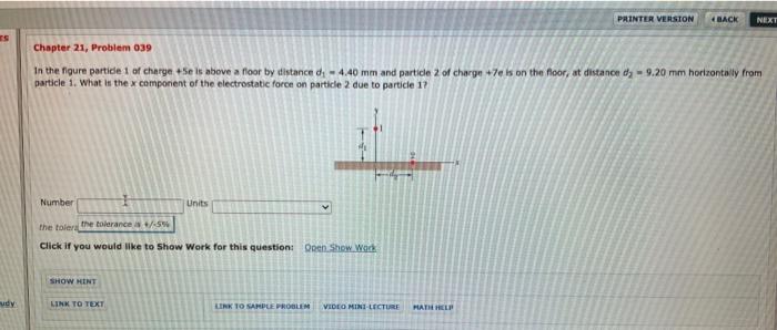 Solved PRINTER VERSION BACK NEXT Chapter 21, Problem 039 In | Chegg.com