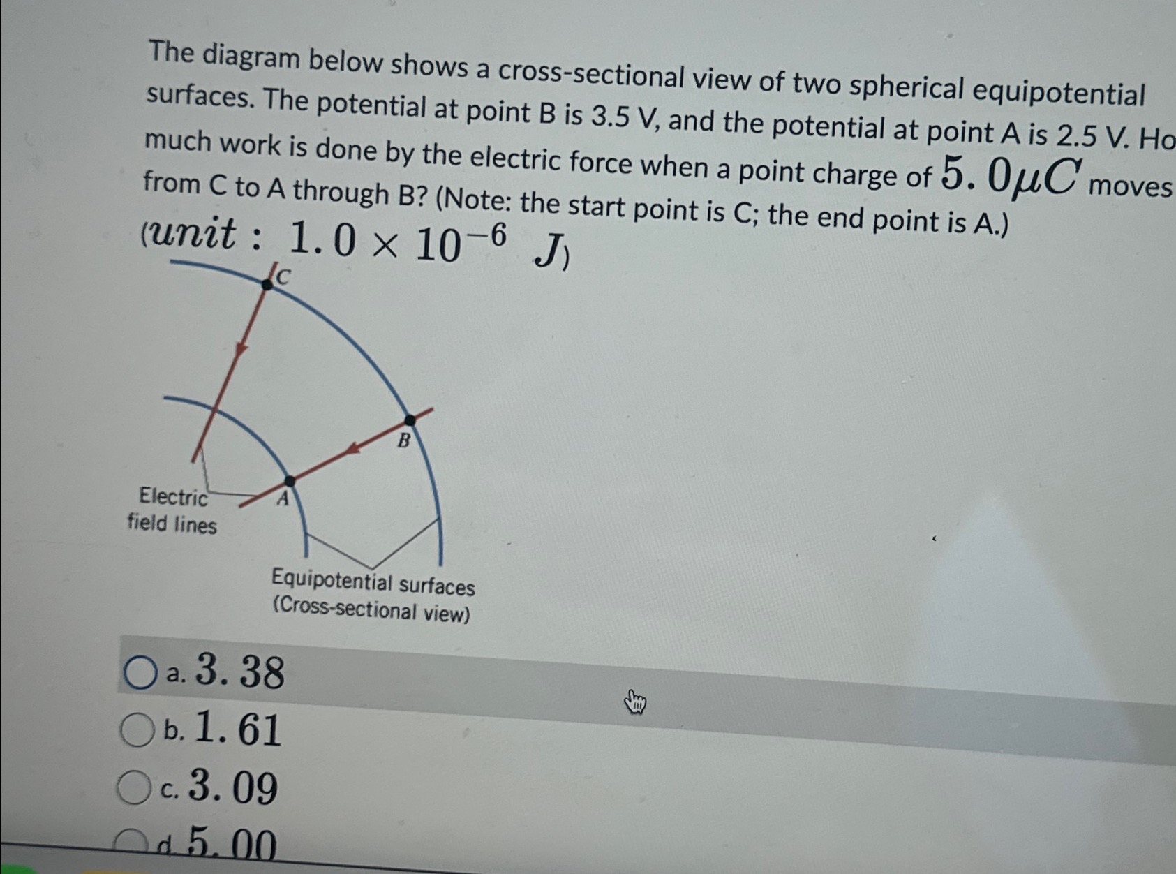 Solved The diagram below shows a cross-sectional view of two | Chegg.com