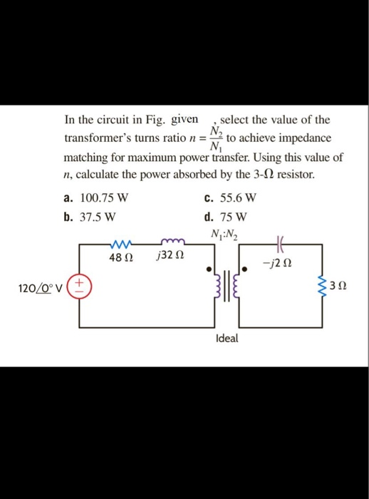Solved Points: 2.5 4. Multiple Choice: Transformer MCQ Turns | Chegg.com