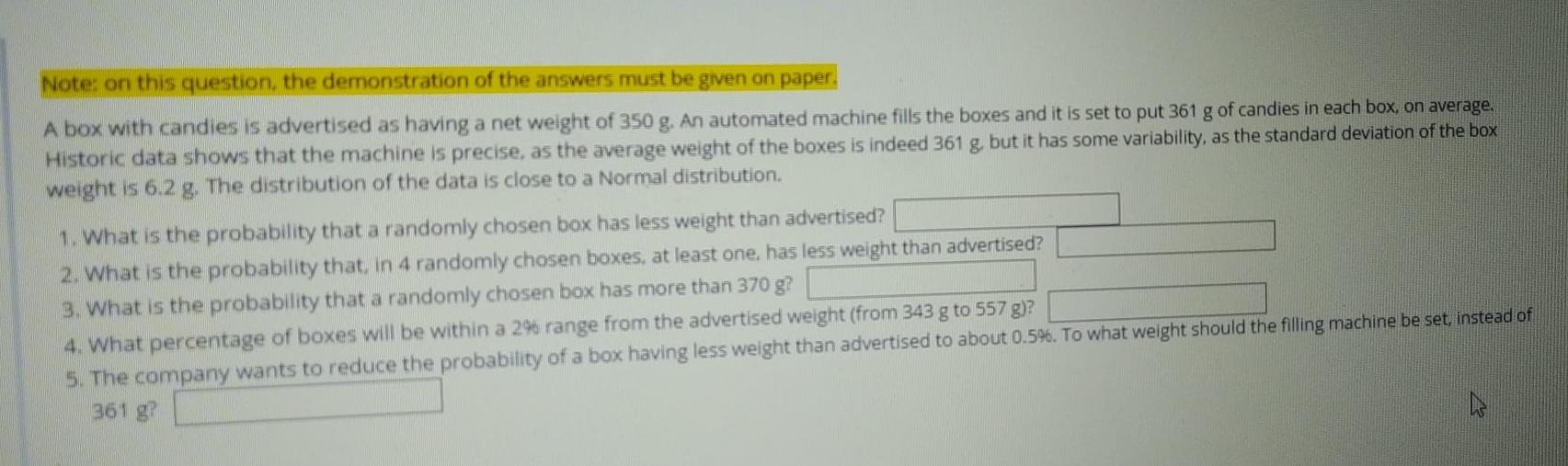 Solved Note: on this question, the demonstration of the | Chegg.com