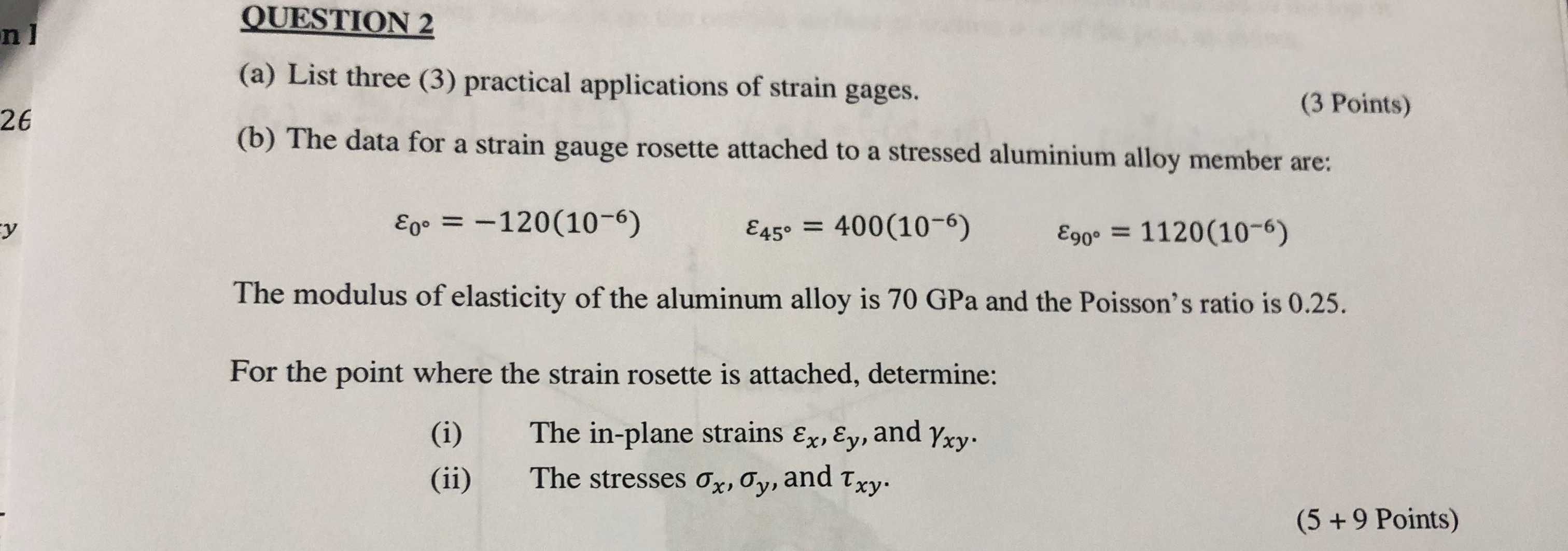 Solved OUESTION 2(a) ﻿List three (3) ﻿practical applications | Chegg.com