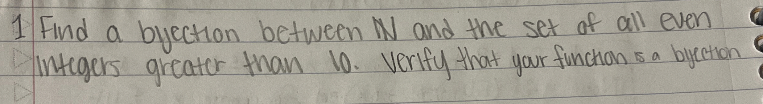 Solved Find a bijection between N ﻿and the set of all | Chegg.com