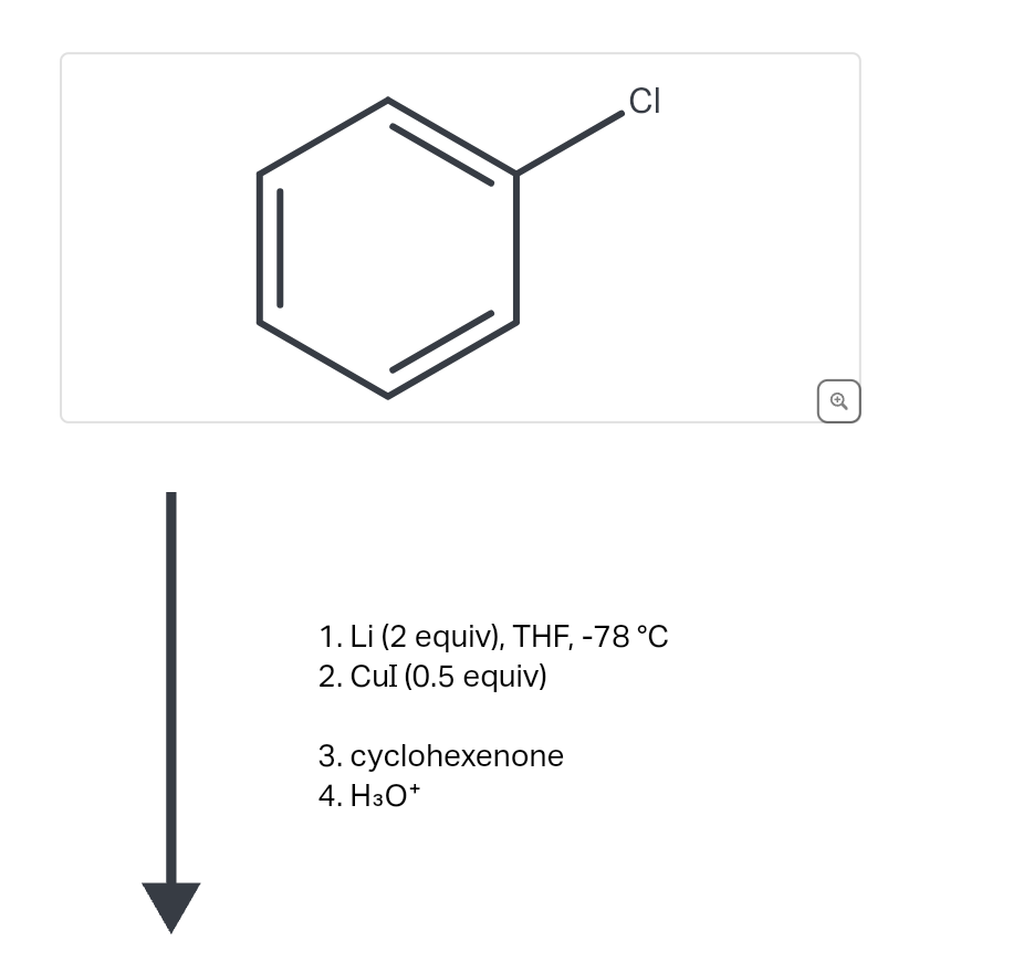Solved Li (2 ﻿equiv), THF,-78°CCuI ( 0.5 | Chegg.com