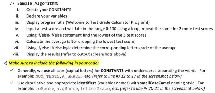 Solved Other than the data input, your output/results should | Chegg.com