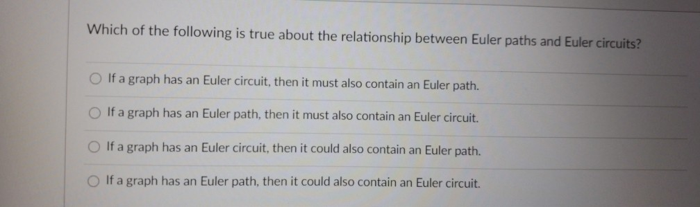 Solved Which of the following is true about the relationship | Chegg.com