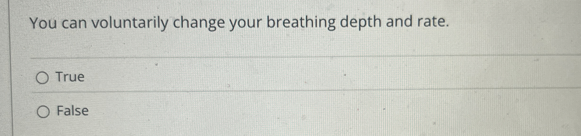 Solved You can voluntarily change your breathing depth and | Chegg.com