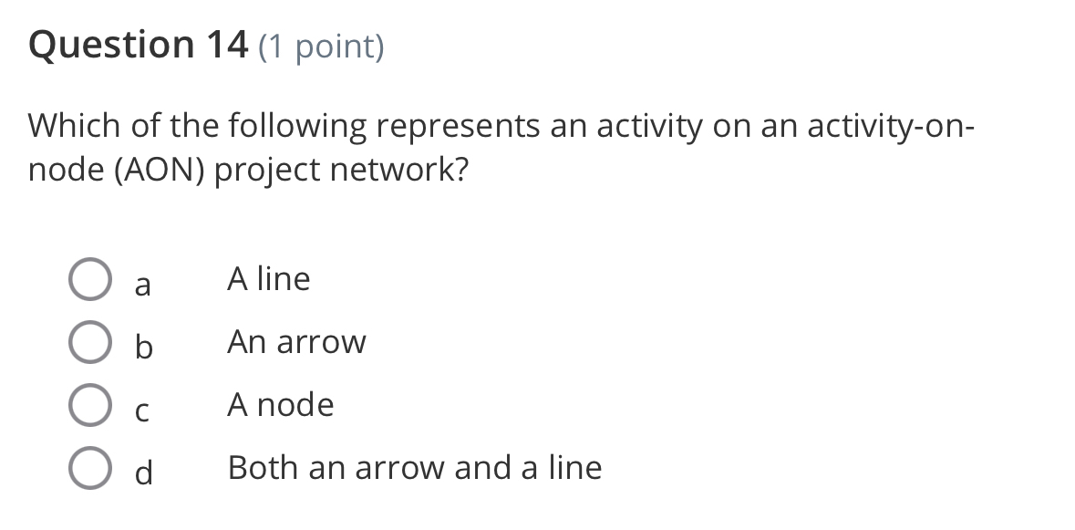 Solved Question 14 (1 ﻿point)Which of the following | Chegg.com