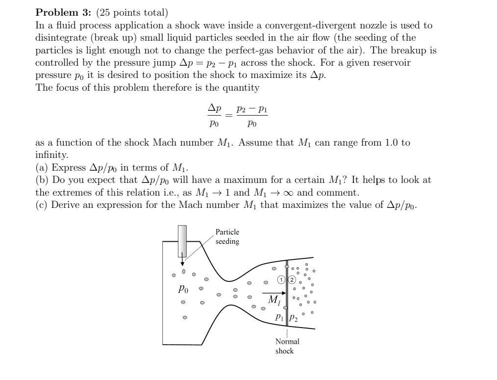 Solved Problem 3: (25 ﻿points total)In a fluid process | Chegg.com