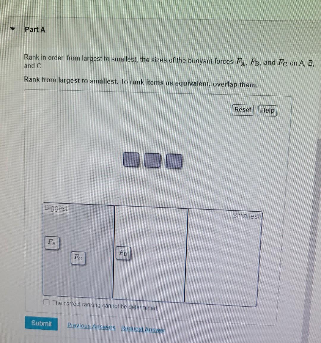 Solved Objects A,B, and C in (Figure 1) have the same | Chegg.com