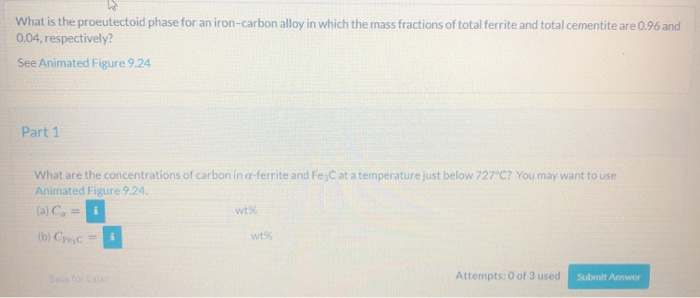 Proeutectoid Phase On Phase Diagram Solved Compute (a) The M