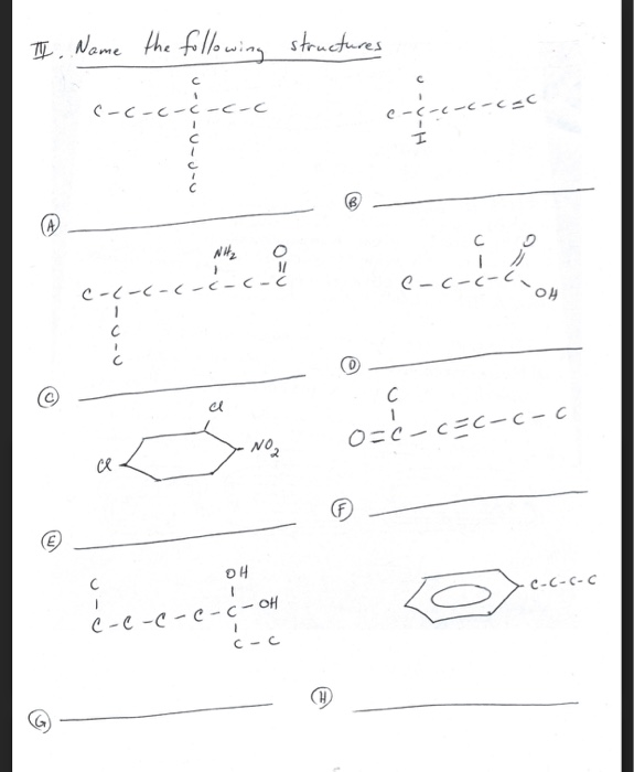 Solved ② Draw the following structures @ 3-Octyne • 3-Nonene | Chegg.com