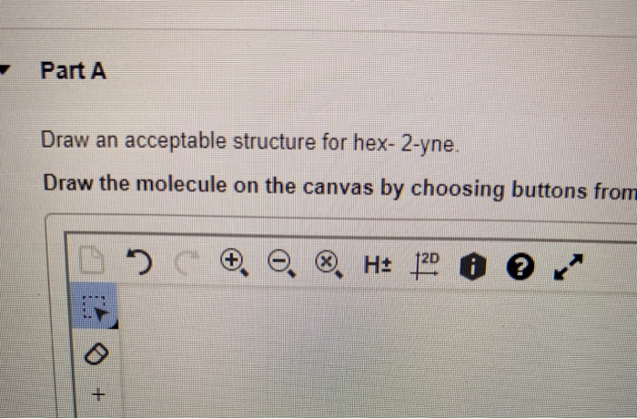 Solved Marvin JS Chemlon Part A Draw an acceptable | Chegg.com