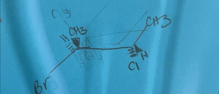 Solved name this newman projection please. | Chegg.com
