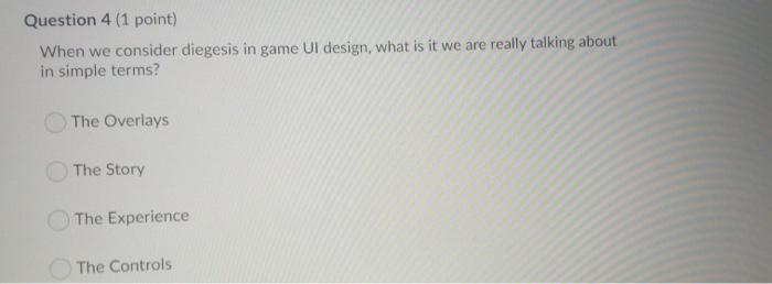 Solved When we consider meta elements in game UI design, | Chegg.com