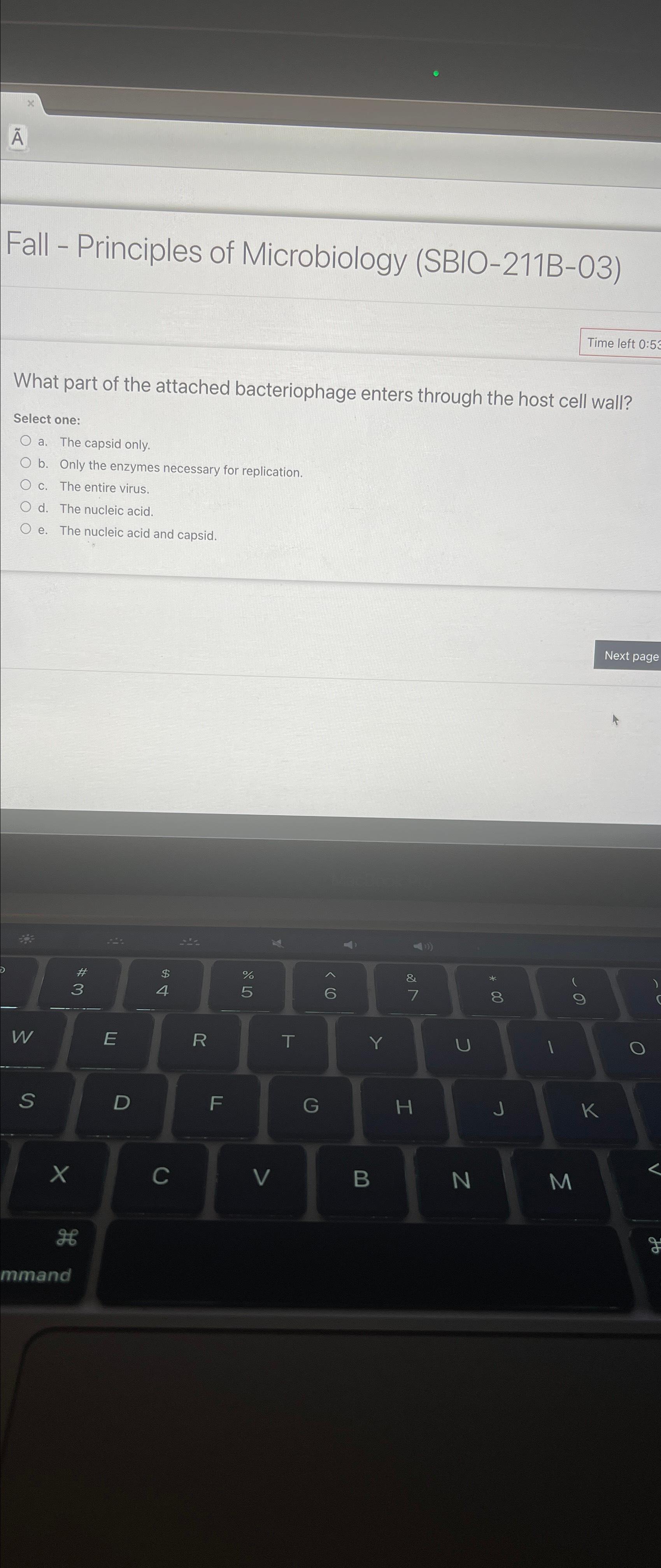 Solved tilde(A)Fall - ﻿Principles of Microbiology | Chegg.com