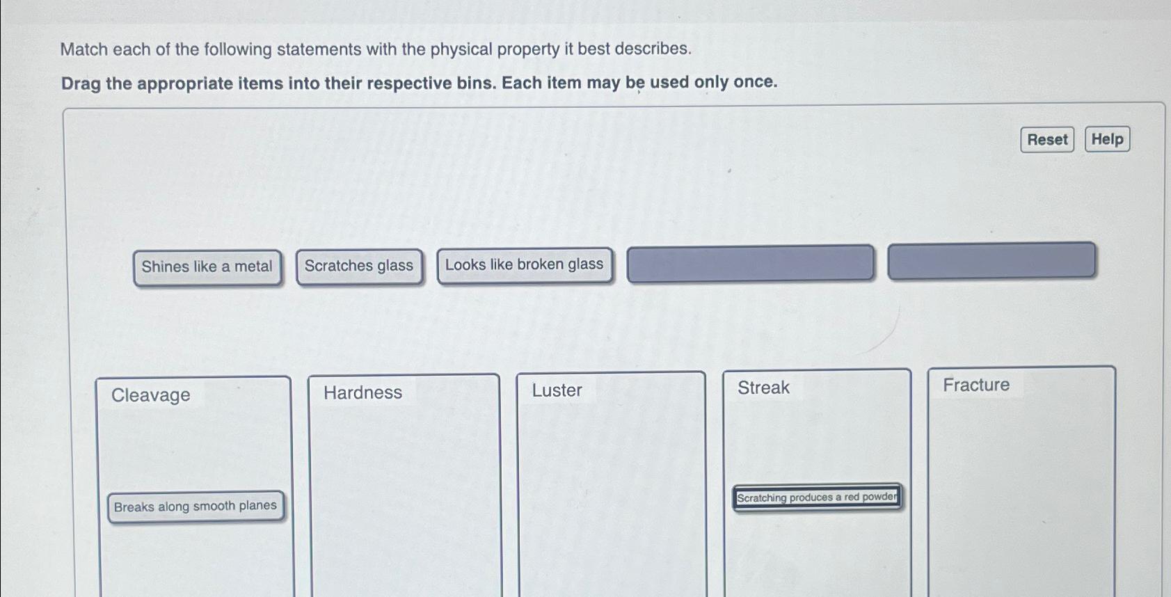 Solved Match each of the following statements with the | Chegg.com