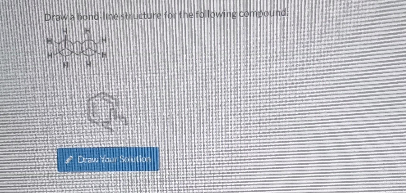 Solved Draw a bond-line structure for the following | Chegg.com