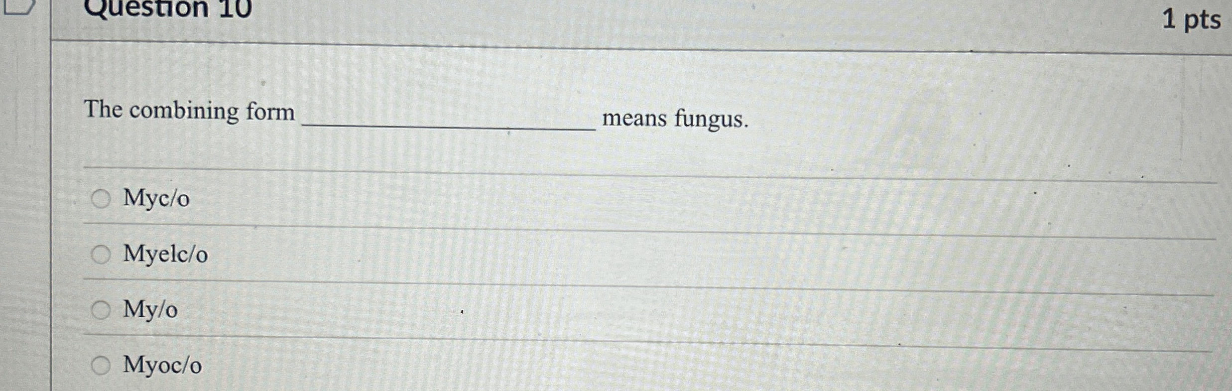Solved The combining form xanth/o means | Chegg.com