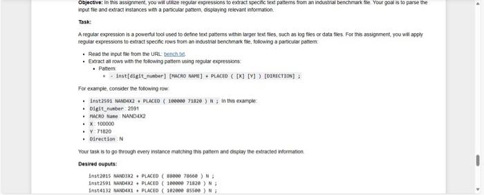 Solved input fle and exdract instances with a particular | Chegg.com