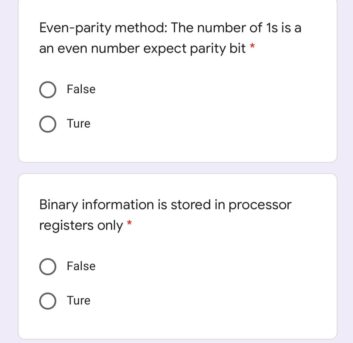 Solved Even-parity method: The number of 1s is a an even | Chegg.com