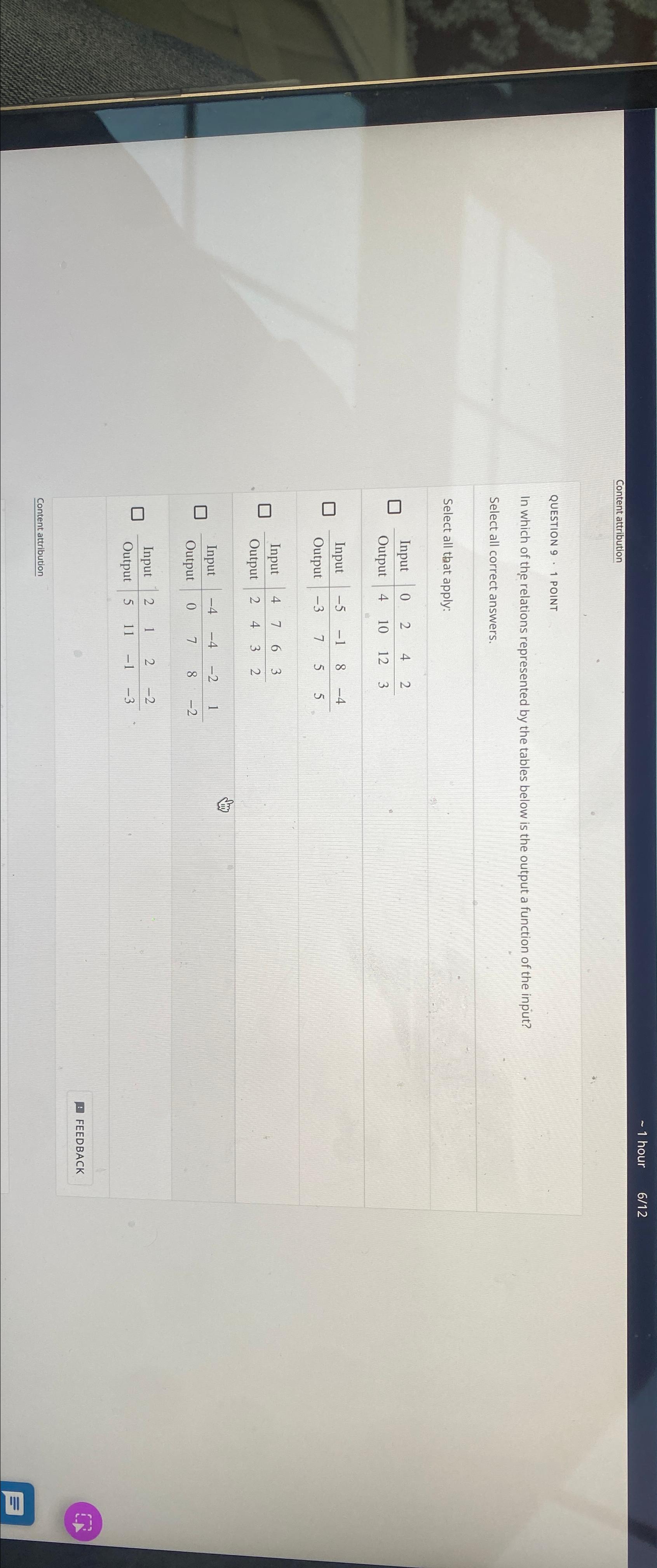 Solved ∼1 hour ,612Content attributionQUESTION 9 - 1 | Chegg.com Solved ∼1 hour ,612Content attributionQUESTION 9 - 1 | Chegg.com