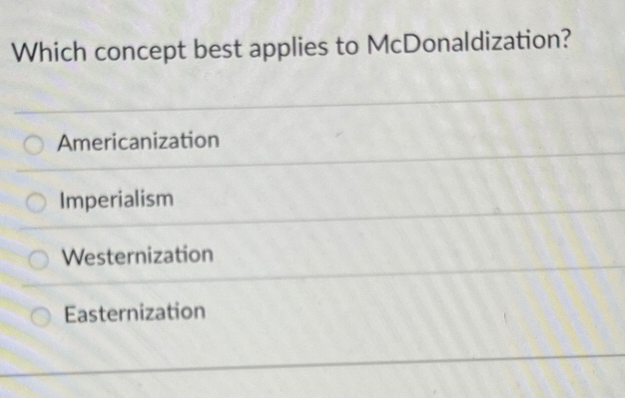 Solved Which concept best applies to | Chegg.com