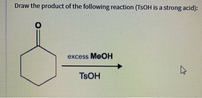 Solved draw the starting material, intermediate, and | Chegg.com