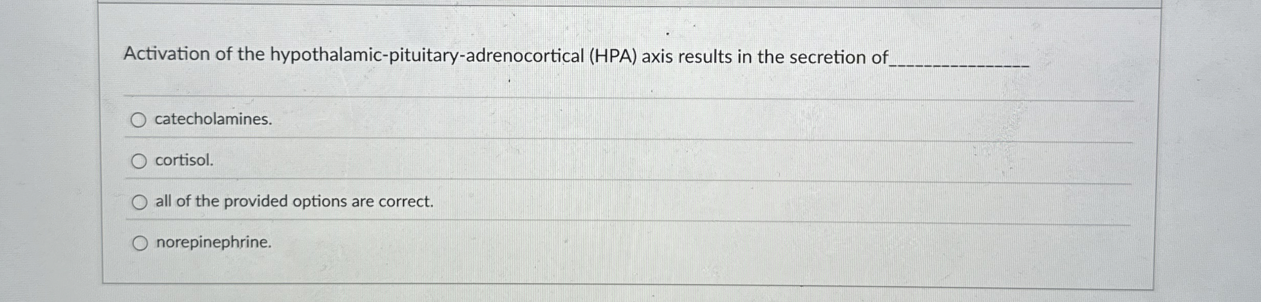 Solved Activation of the | Chegg.com