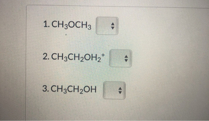 Solved Arrange the following compounds in order of | Chegg.com