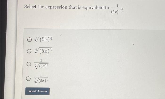 Solved Express the following fraction in simplest form using | Chegg.com