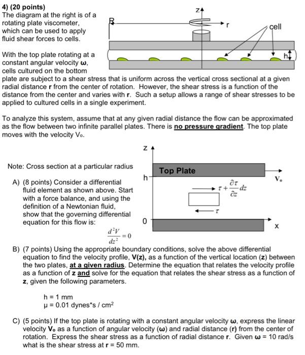 Solved The diagram at the right is of a rotating plate | Chegg.com