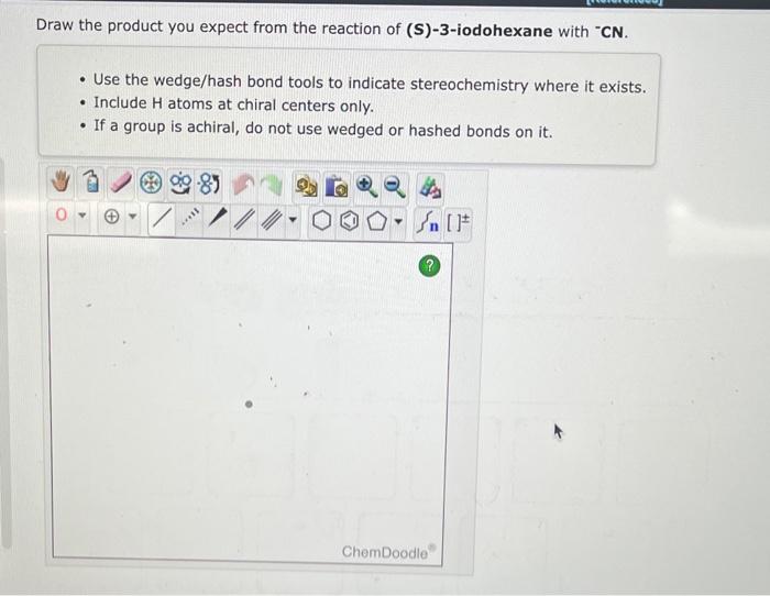Solved Draw the product you expect from the reaction of | Chegg.com