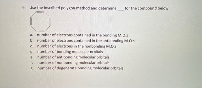 Solved 6. Use the inscribed polygon method and determine | Chegg.com