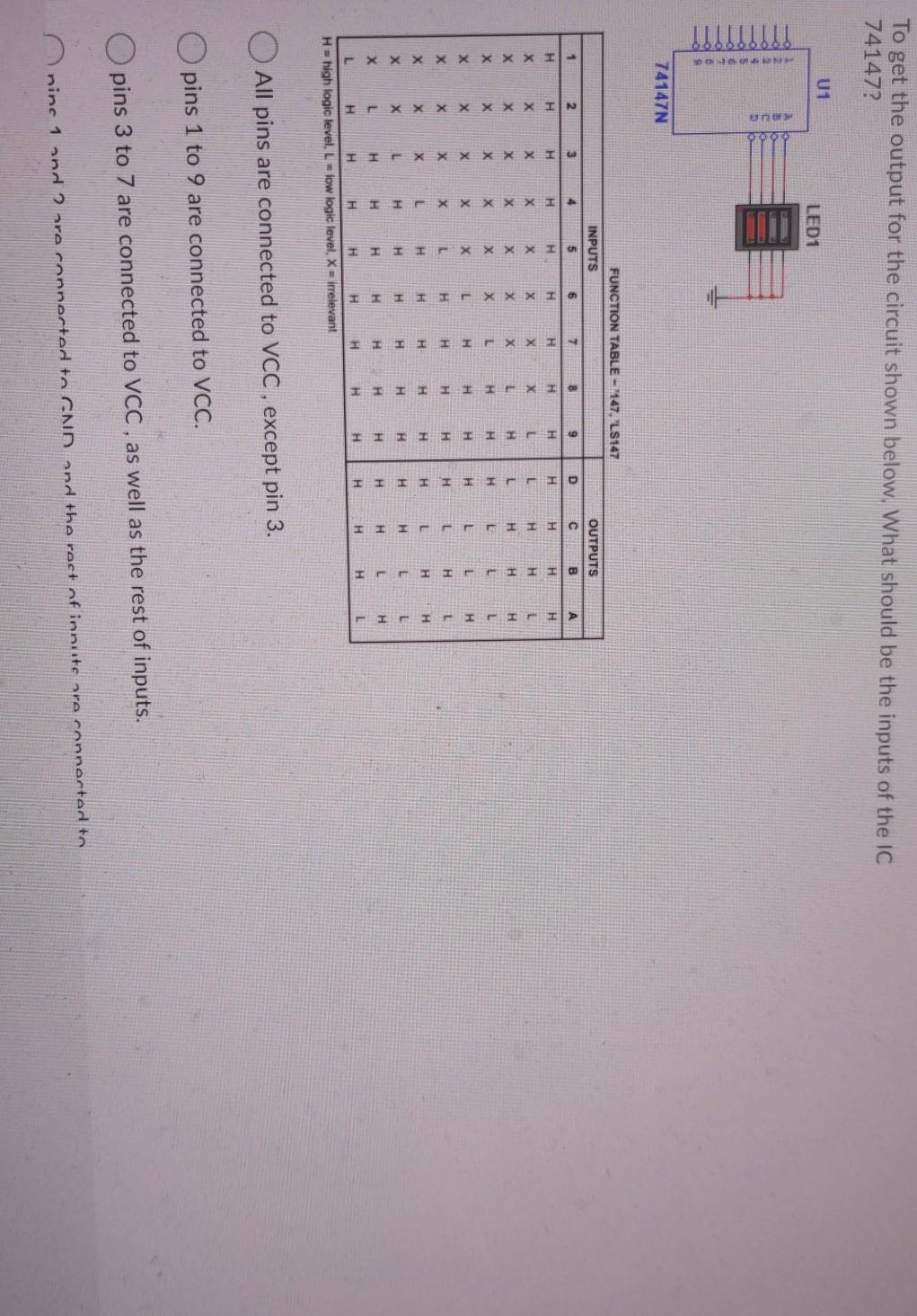 Solved To get the output for the circuit shown below, What | Chegg.com