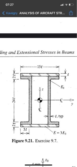 Solved calculate Iyz * and Izz* for the idealized built up | Chegg.com