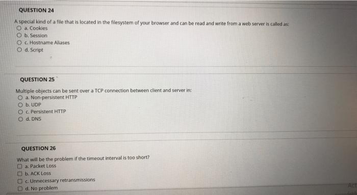Solved 1 pair QUESTION 18 UDP is a connectionless protocol | Chegg.com