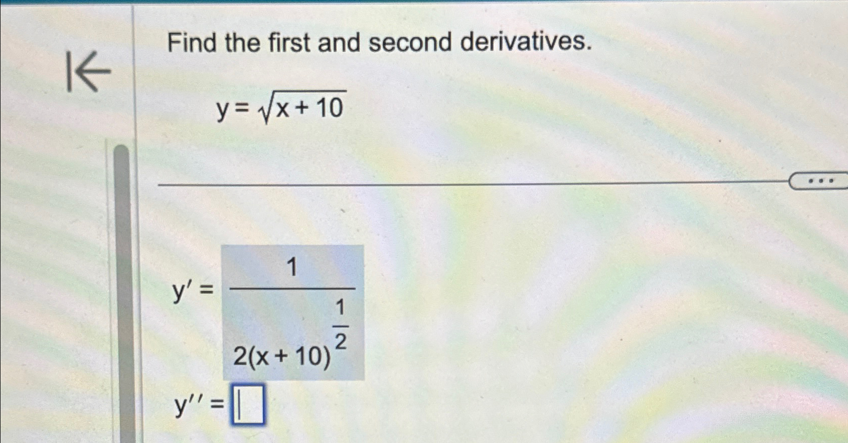 Solved Find the first and second | Chegg.com