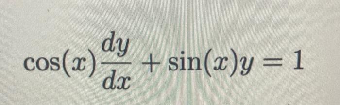 Solved Differential Equations Use the method of integrating | Chegg.com